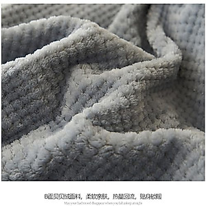 Queen Size Flannel Sheet Set, Full Size Reversible Cotton Velvet, Queen Sheet Set Cotton, Flannel Bed Sheets Queen, King Size Autumn and Winter Christmas 4 Pcs Warm & Cozy (E,78.7 * 90.5in)