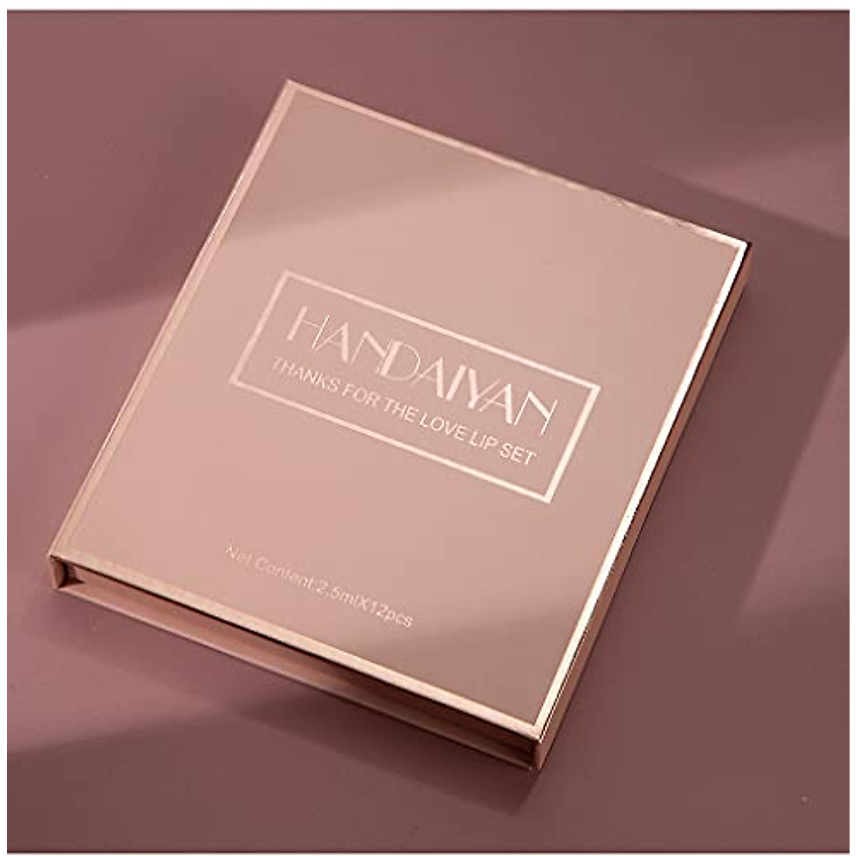 COOSA 12 Colors Matte Liquid Lipstick Set,Super Stay Liquid Velvet Lipstick Non-stick Cup Waterproof Long Lasting Lip Gloss Set for Women