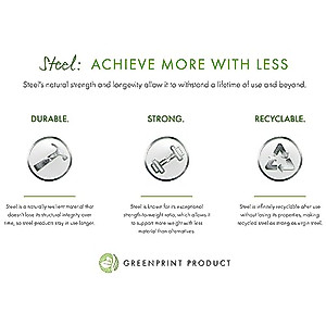 Displays2go Ceiling Mounted TV Bracket, Steel Build, Remote Control – Black Finish (LMCEMOT42)