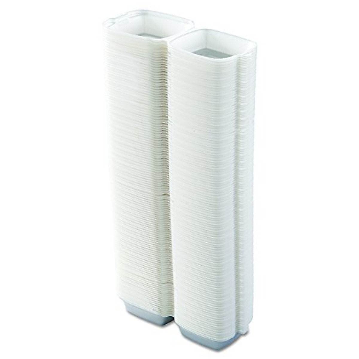 Dart 50HT1 5 in Med Sandwich Foam Hinged Container (Case of 500)