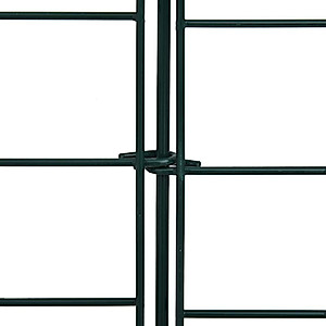 Pond Fence Set,Garden Fence Border,Portable Fence,Privacy Fence,Fencing for Yard,Private Fence,Garden Fence for Dogs,for Patio,Backyard,Outdoor Pool,Porch,30.5"x25.2" Green