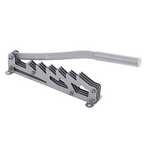 Wall Mounted Wood Splitter, High Carbon Steel Kindling Wood Splitter, Detachable Powerful Wall Mounted Log Splitter for Home Wood Cutter Wood Cracker (Silver)
