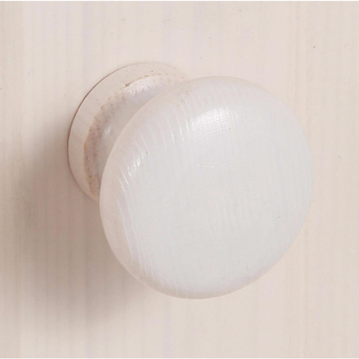 REALROOMS Chester Solid Wood Storage Desk with Bottom Closed Storage Cabinet, White and Honey