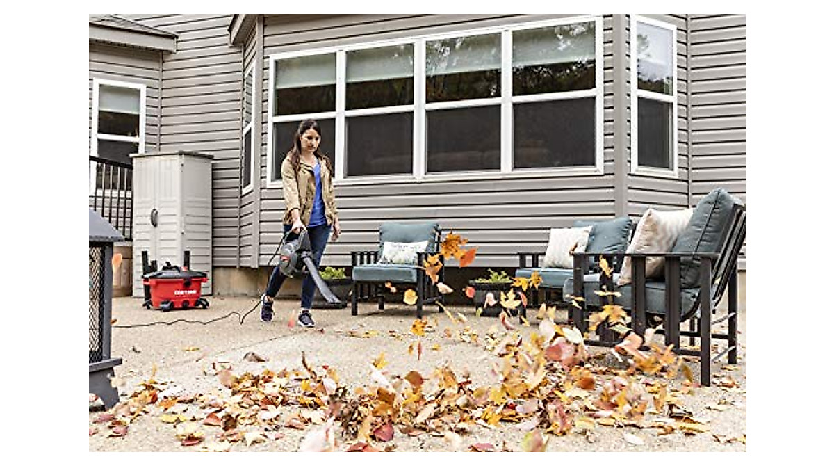 Craftsman 12 Gallon Wet/Dry Vac - Powerful 6 HP Shop Vacuum & Blower
