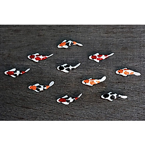 Buy Easy 10 Mix Colorful Koi Fish Fairy Garden Animal Dollhouse Miniature Docoration
