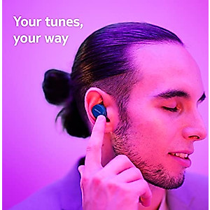 Nokia Power Earbuds Lite - Fjord - Waterproof - Universal Bluetooth - 35 Hours Battery Life - Travel Charging Case