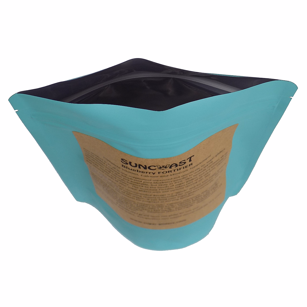 SunCoast Sugar Gliders Blueberry Fortifier Complete Vitamins and Calcium with Free Stainless Steel Measuring Spoons