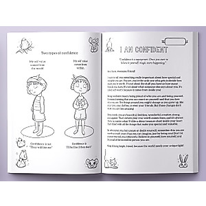 Mindful Affirmations and Activities: A Kid’s guide with 50 Positive Mantras and Activities to Manage Emotions, Grow Mindful, Strong and Confident (Hey Girl!)