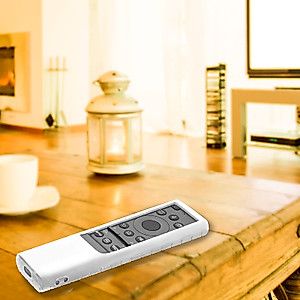 Case Compatible with Samsung Smart TV Remote Control 2021/2022, Remote Cover for Samsung Solar Cell Remote BN59-01357 BN59-01385 BN59-01265A Universal Silicone Skin Sleeve Glow in The Dark White