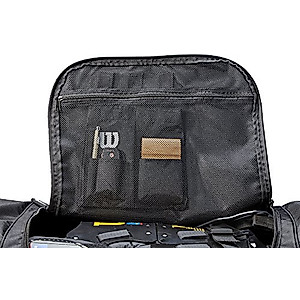 WILSON Sporting Goods Umpire Bag, Black , 36"L x 16"W x 15"H