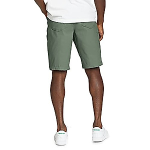 Eddie Bauer Men's Rainier Shorts, Mineral Green, 32, Hiking Shorts