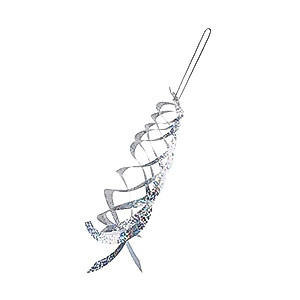 Bird Repellent Reflector, Silver Spiral Bird Repellent Sheet Withstand High Wind Double‑Sided for Bird for Garden for Farm