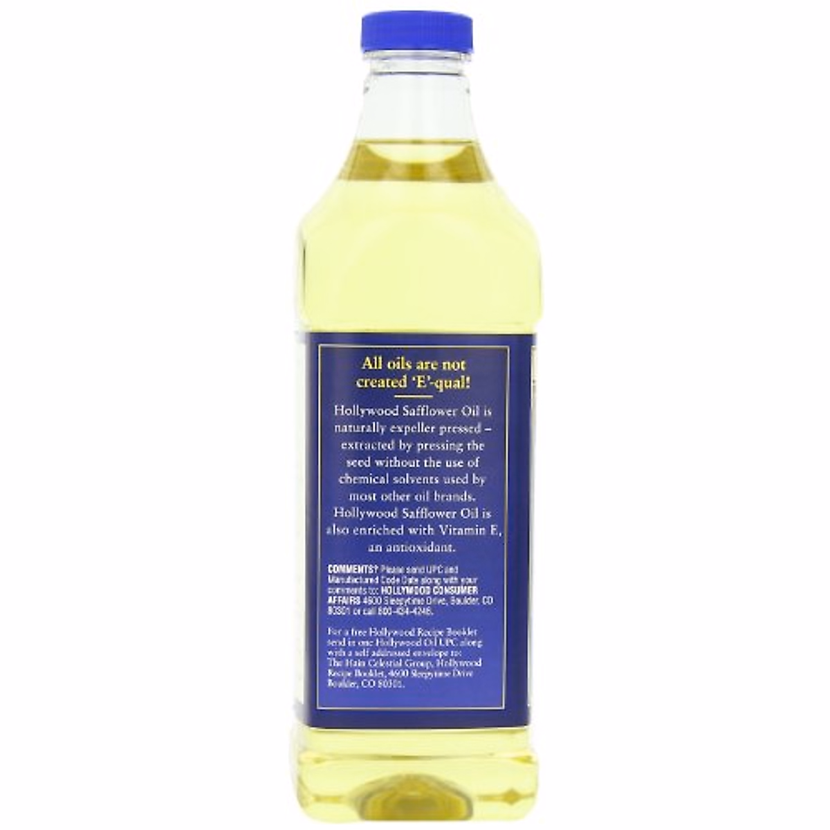 Hollywood Safflower Oil, 32 Oz