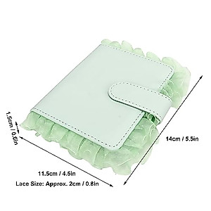 Camera Picture Album, High Transparency 64 Pockets Light Buckle Design Mini Film Photo Album for Display (Green)