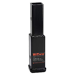 HITOWMFG Trailer Hitch Receiver Tube Extenders for 2" Receiver, 7" Length, 3500 lbs. (Include pin&Clip)