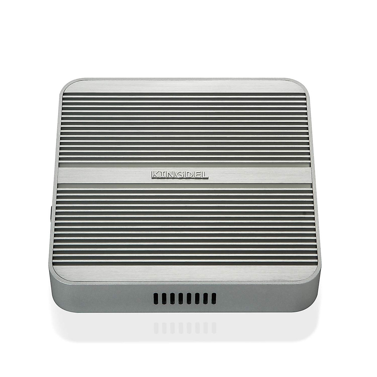 KINGDEL Fanless Mini PC, i5 CPU Mini Desktop Computer, 8GB RAM+256GB SSD, Gigabit Ethernet, 4xUSB 3.0, HD Port