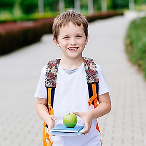 Sugar Skulls Roses Seat Belt Covers for Baby Kids Car Seat Strap Shoulder Seatbelt Covers 2 Pack Super Soft Car Seat Neck Cover for Boys Girls Adults Babies 6.5 in