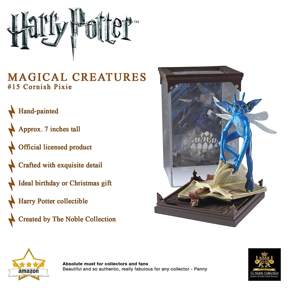 The Noble Collection Harry Potter Magical Creatures No. 15 - Cornish Pixie