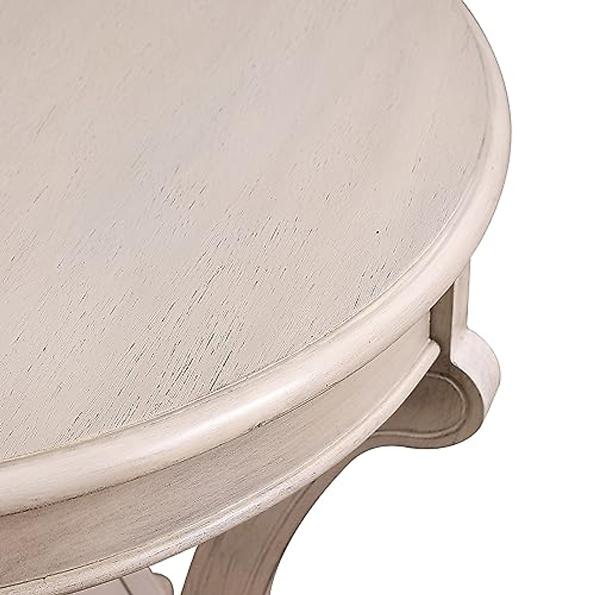 XINXIANDM Round Wood Pedestal Side Table Side Table Living Room Single Round Nightstand Small End Tables for Small Spaces White