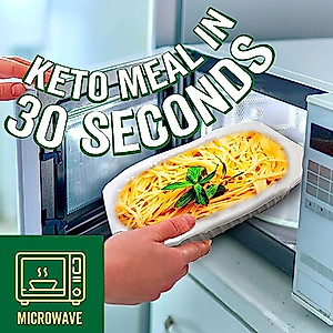 Keto Pasta microwave konjac shirataki. Keto Noodles (variety 6 packs) Keto Pasta, low carb pasta Spaghetti, Fettucine, Rice. Skinny pasta ready in 30 seconds, low calorie