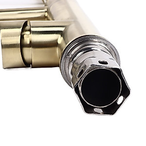 G1/2 Sink Faucet, Commercial Kitchen Faucet With Pull Down Sprayer, High Arc Single Handle Single Lever Spring Rv Kitchen Sink Faucet With Pull Out Sprayer, Cold Hot Basin Water Tap With Hose For Bath