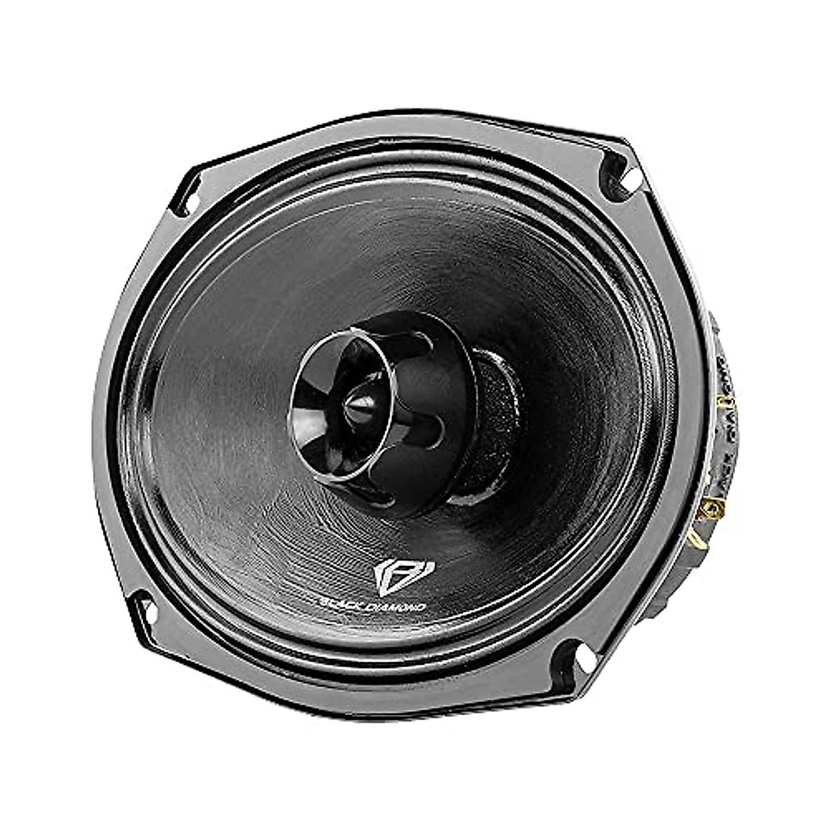 BLACK DIAMOND DIA-XT69 6 x 9 Inches Car Audio Mid-Range Loudspeaker with Built-in Bullet Tweeter 4-Ohm 550 Watts (1 Speaker)