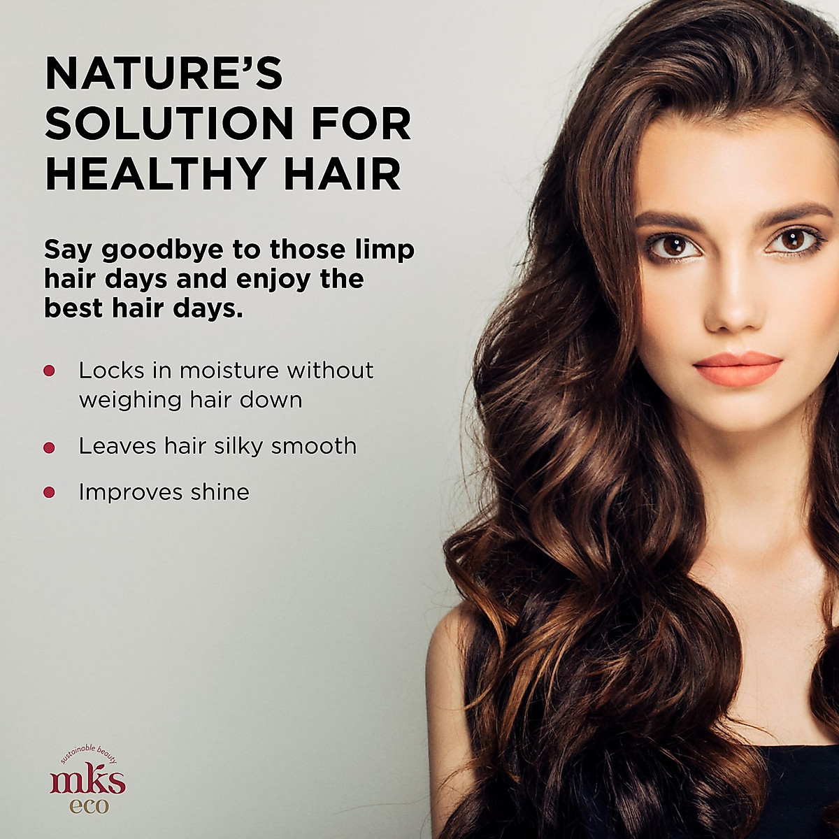 MKS eco Hydrate Conditioner for Fine Hair, Light Breeze - 10 fl oz - Locks in Moisture & Improves Shine - Moroccan Argan Oil, Hemp Seed Oil - Vegan, Cruelty Free