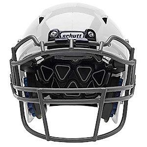 Schutt Sports Vengeance A11+ Youth Football Helmet with Facemask, White, Medium
