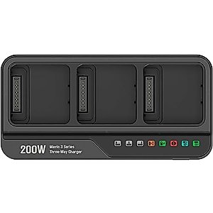 Drone Original 200W Battery Charging Hub Safe and Efficient Fast Charger Intelligent Fast Efficient 3 Port Compatible with DJI Mavic 3 Series