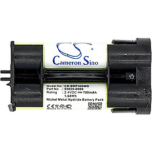 FITHOOD Battery Replacement for Braun ThermoScan Pro 4000, ThermoScan PRO 4000 Ear Thermometer Part NO 53020-0000