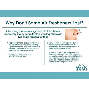 Fresh Products ourfresh Dry Fragrance Refills, Replace Metered Aerosol, 30-Day Use, Medium Sized Spaces, Powerful Fragrance, Free Batteries Included — Spa Minerals, 8pk