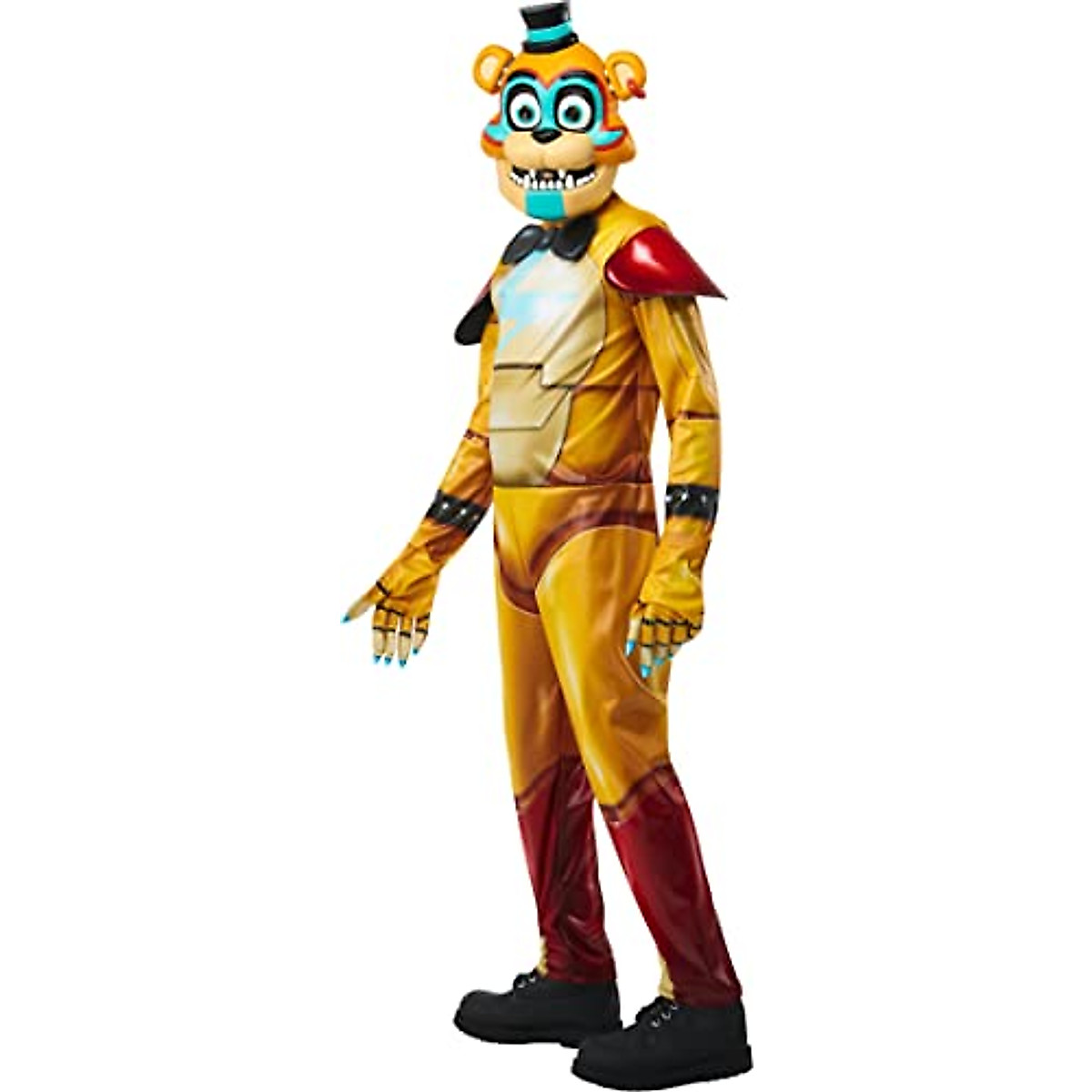 Rubie's Child's Five Nights at Freddy's Glamrock Freddy Costume, As Shown, Medium
