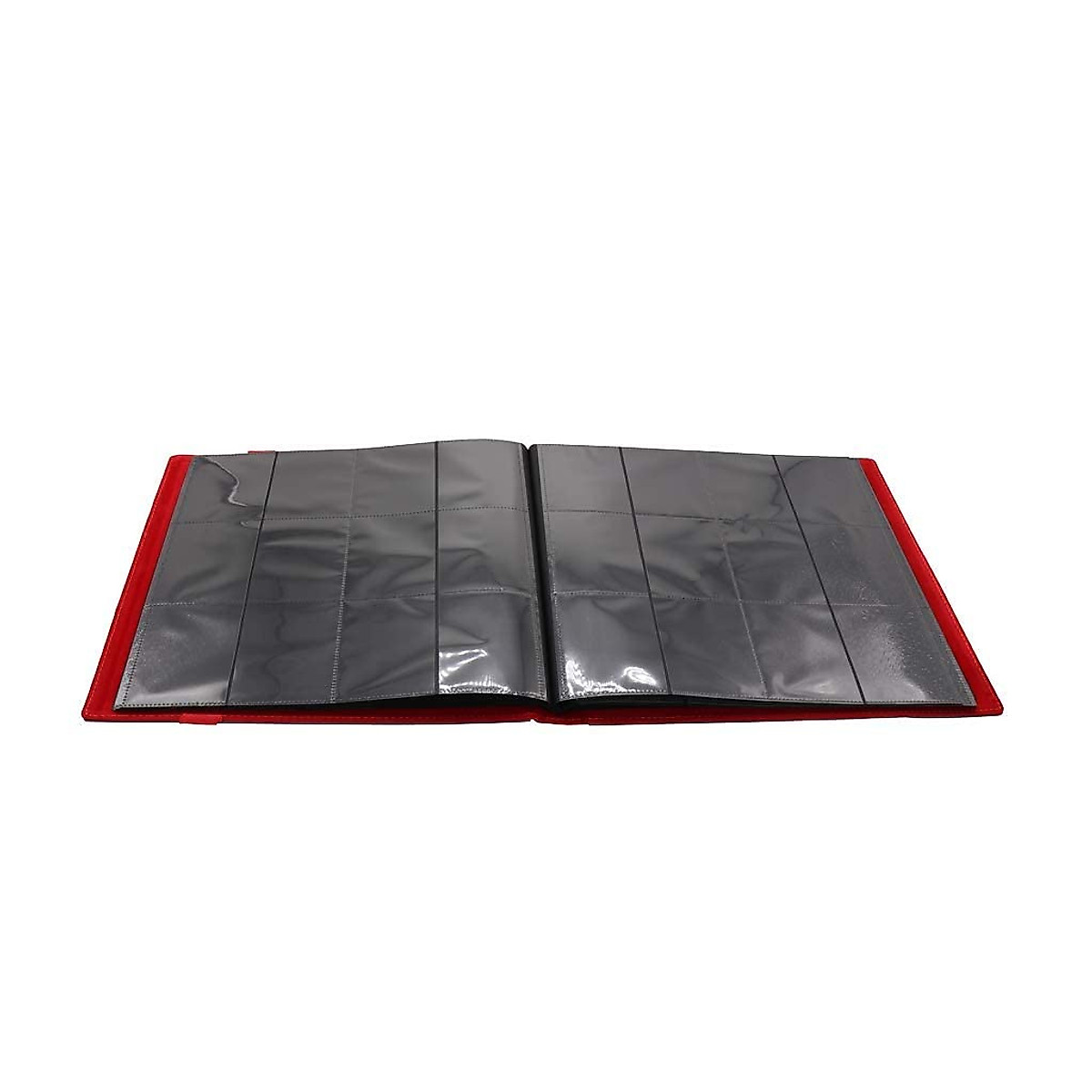 Dex Protection Card Binder 12 | Stores 480 Gaming Cards | Includes 20 Side Loading Card Pages | 12 Card Page Format | Strap Closure | Smooth Matte Padded Finish | Velvet Lined Interior