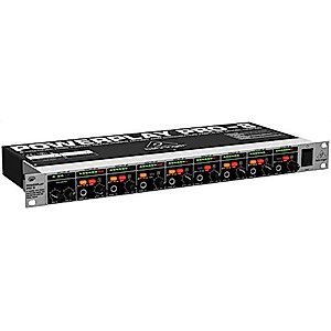 Behringer POWERPLAY HA8000 8 Channel High-Power Headphones Mixing and Distribution Amplifier