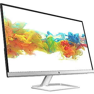 HP 31.5" HDMI/VGA 1080P 60Hz 5ms Anti-Glare LED IPS FHD Monitor (Black), Bonus Accessories (Renewed)