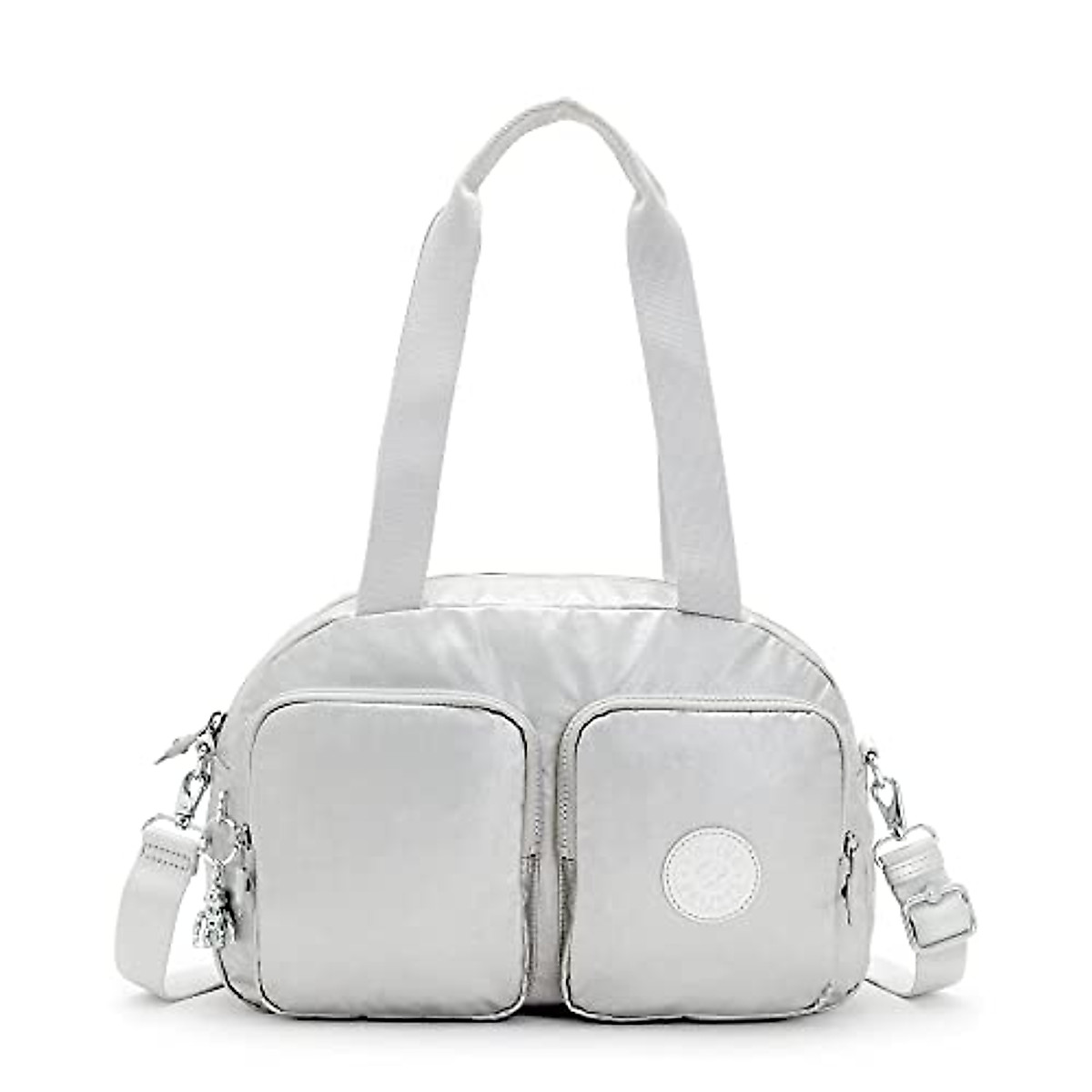 Kipling Cool Defea Metallic Shoulder Bag Bright Metallic
