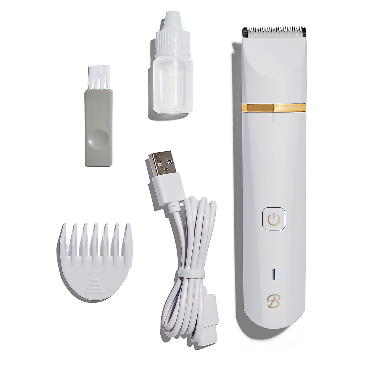 Bushbalm Bikini Trimmer - Electric Shaver Body Hair Razor for Women, Waterproof, Cordless Shaver for Sensitive Areas, Close Grooming for Bikini, Underarms, and Legs – Francesca Trimmer