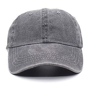 Eohak Kids Distresed-Washed Baseball Hat Infant Toddler Baby Boy Girl Hats Distresed for 2-8 Years