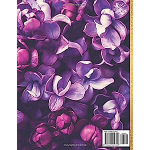 Bible Verse Word Search: Inspirational Joy Scriptures Word Find Puzzle Book | Purple Flowers (Bible Word Search)