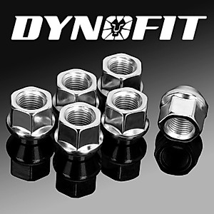 dynofit 14x2.0 aftermarket Wheel Lug Nuts, 24pcs M14-2.0 21mm Heigh Open end conical lugnuts for Excursion,2000-14 Expedition,2004-2014 F-150,09-14 Lobo,00-13 Transit,Navigator and More Wheels