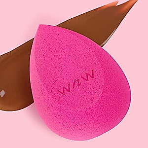 Makeup Sponge By Wet n Wild Blending Beauty Sponge for Liquid, Cream, and Powder, Vegan, Cruelty Free