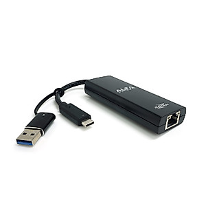 Alfa 2.5 GbE Type-C SuperSpeed USB 5 Gbps Card with Realtek™ RTL8156B and Type-A Adapter
