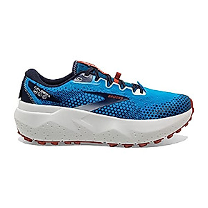 Brooks Men’s Caldera 6 Trail Running Shoe - Peacoat/Atomic Blue/Rooibos - 9 Medium