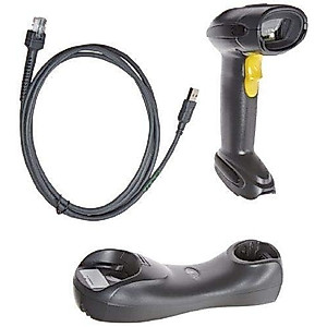 Zebra/Motorola Symbol DS6878-SR 2D Wireless Bluetooth Barcode Scanner, Includes Cradle and USB Cord (Renewed)