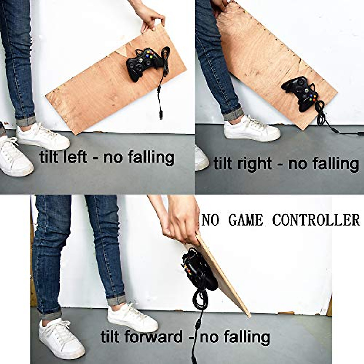 YYST Universal Game Controller Organizer Wall Rack Wall Mount Wall Clip Wall Hanger for Xbox One PS4 Switch Pro Game controller 4/PK - NO GAME CONTROLLER - No Falling