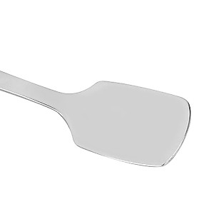 Candle Stirring Spoon, Long Mixing Spoon, Multifunction Stainless Steel Long Handle Bar Mixing Spoon Stirring Spoon for Coffee Tea Wax Candle(Square head 17CM spoon)