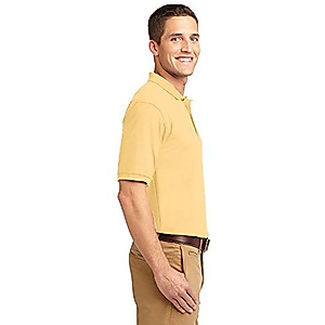 Port Authority Tall Silk Touch Polo. TLK500 Steel Grey