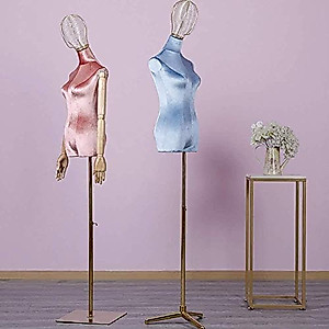Mannequin Display Stand Female Mannequins Model Clothing Display Stand Mannequin Body Dummy Model ( Color : B ) (A )