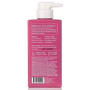 MEDIX Retinol Body Lotion + Hyaluronic Acid Cream Body Moisturizer Skincare Set | Hydrating + Firming Body Lotion For Improving The Look Of Stretch Marks, Sagging, & Crepey Skin, 2pc Set