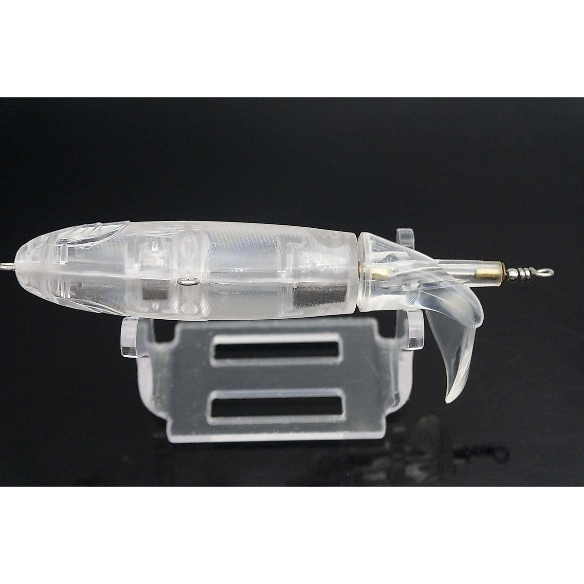 5PCS Unpainted Lure Blanks 14.19g 10.7cm with Free Special Eye Crankbait Simulation Blank Body Clear Hard Baits Trout Salmon Minnow Lure Popper Lures Topwater Freshwater 8339L